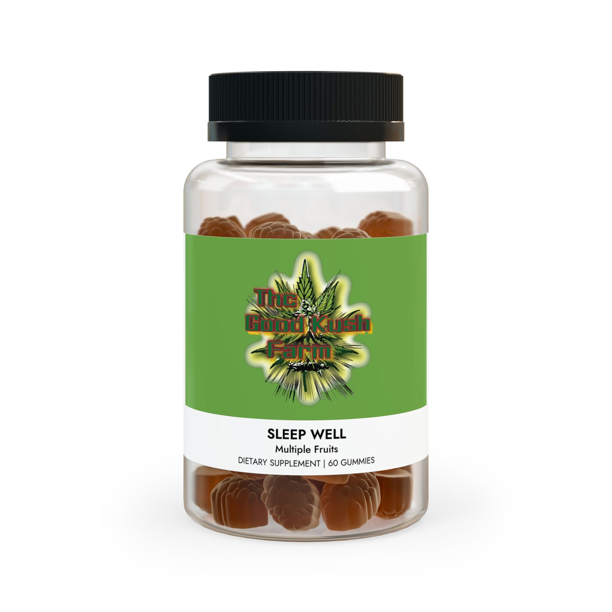 Sleep Well Gummies (60 Gummies) – The Good Kush Farm